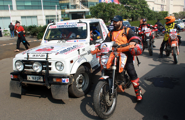 Maruti Suzuki Desert Storm car rally