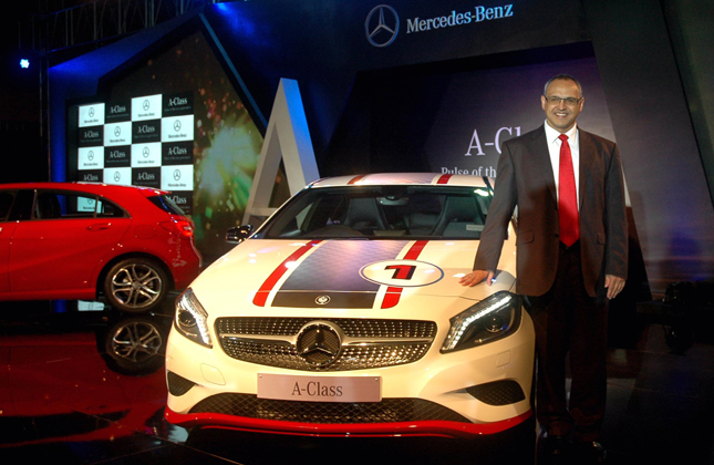 Launch of the new Mercedes-Benz