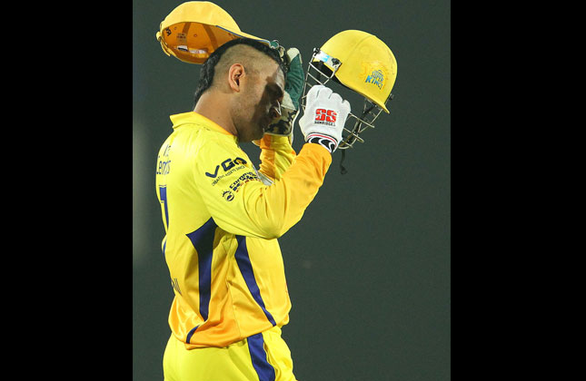 Changing trends of Dhoni's hair