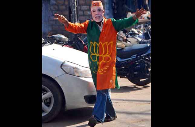 BJP celebrates poll victory