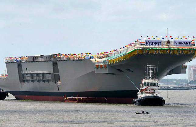 Have a look at INS Vikrant