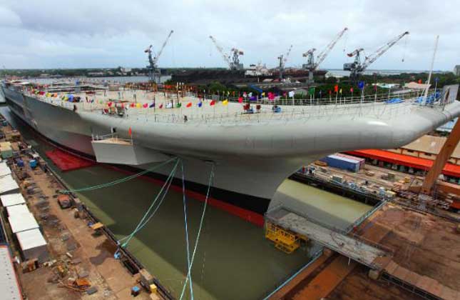 Have a look at INS Vikrant