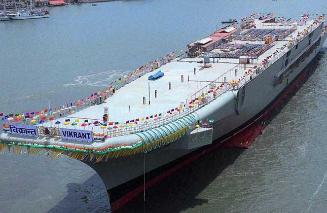 Have a look at INS Vikrant