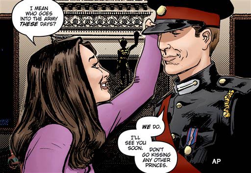 Royal Wedding Comic Book