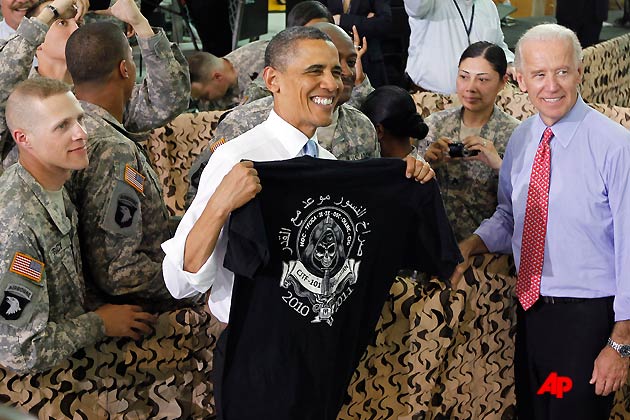 Obama Meets US Special Forces Commandos