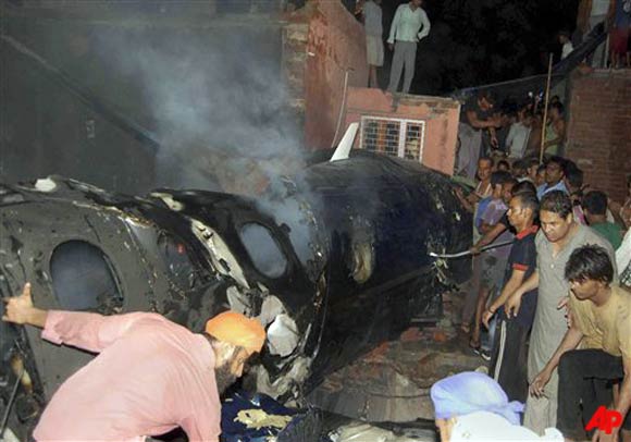 Faridabad Plane Crash