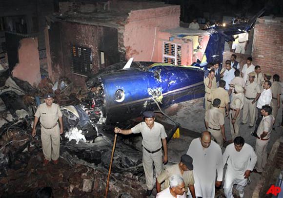 Faridabad Plane Crash