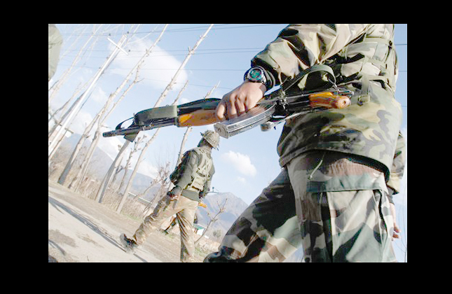 Gun Battle At Dadsar Village