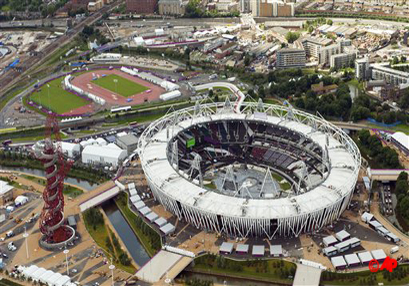 Olympic Park Aerial View