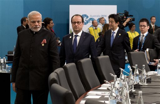Indian PM Narendra Modi at G20 Summit