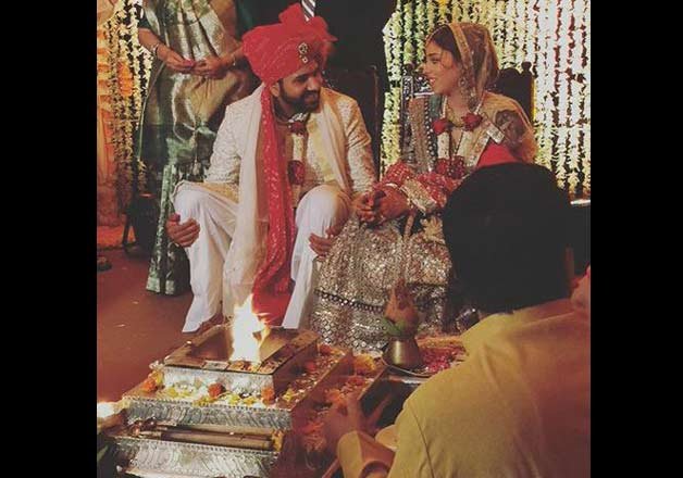 Hitched! Star batsman Rohit Sharma weds Ritika Sajdeh